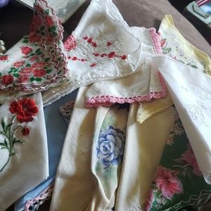 hommers | Other | Vintage Hankies Box With 1 Hankies | Poshmark